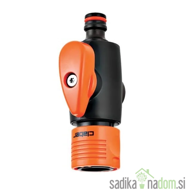 Hitra spojka 1/2" z zapornim ventilom Claber 8601 | Sadika na dom