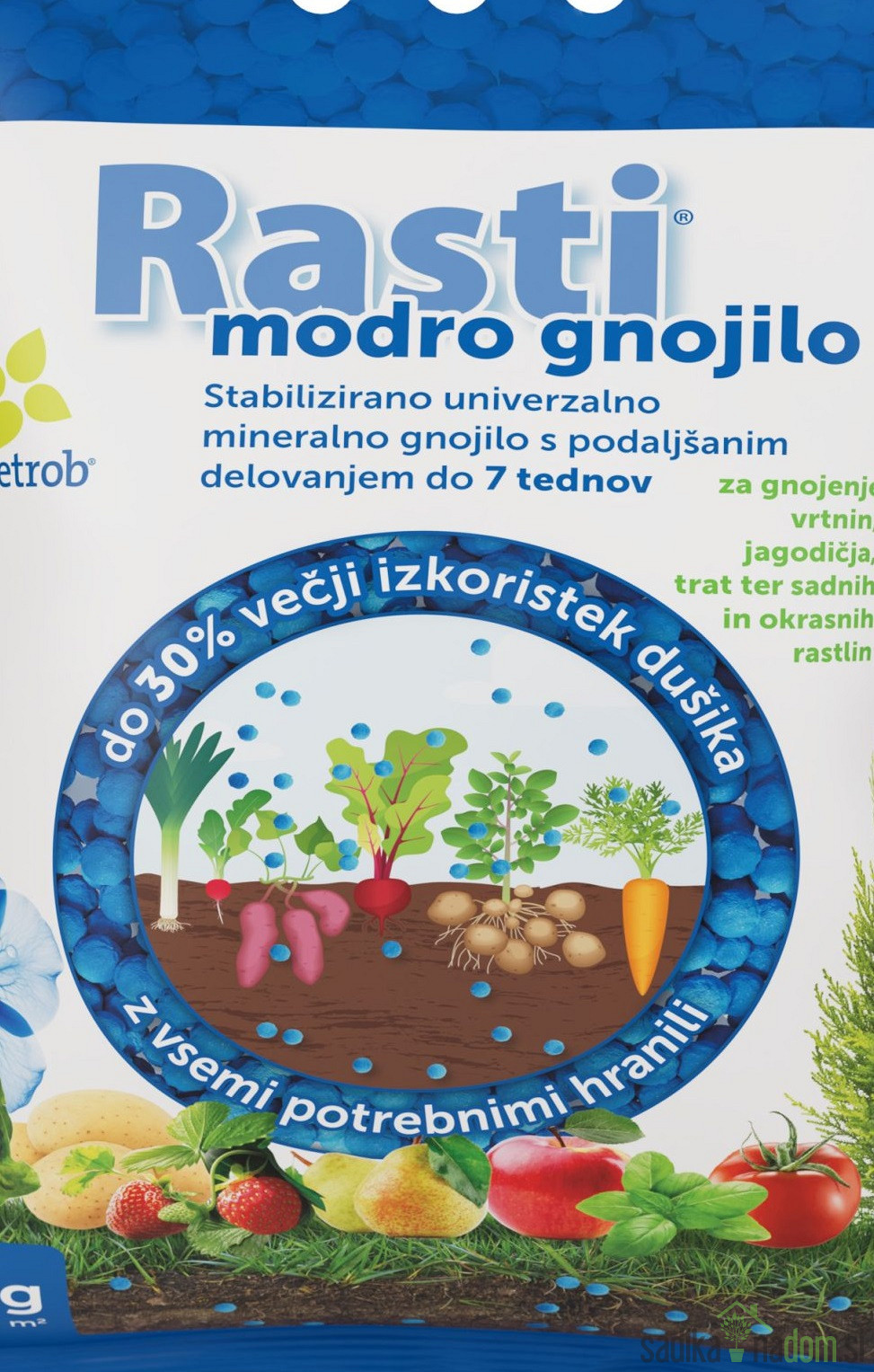 Rasti modro gnojilo | Sadika na dom